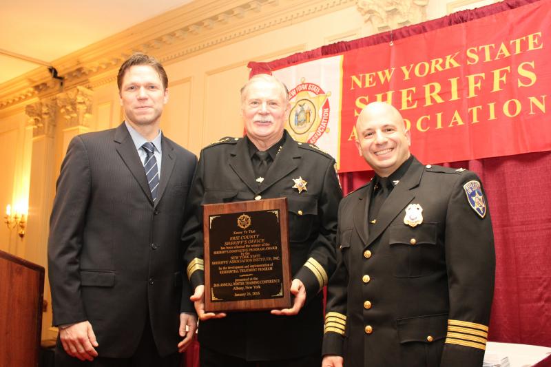 Sheriffs Jail Receives 2015 Innovative Program Award Sheriff